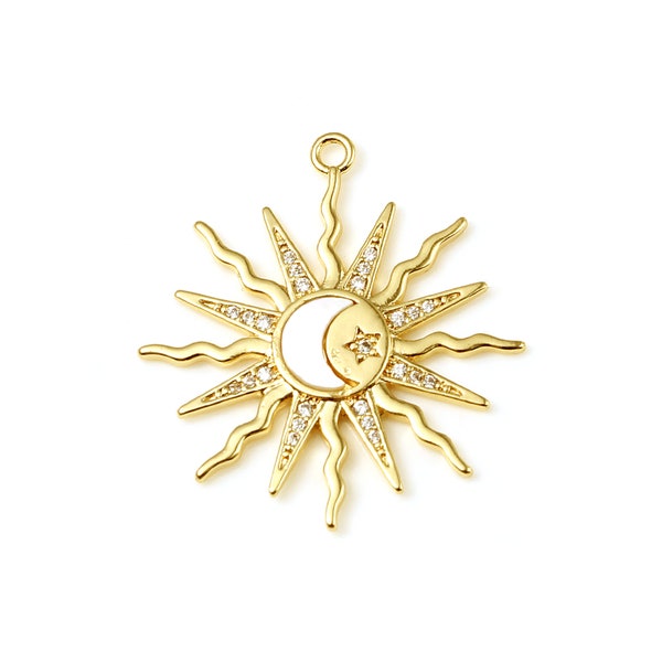 Sun and Moon Beads - Etsy