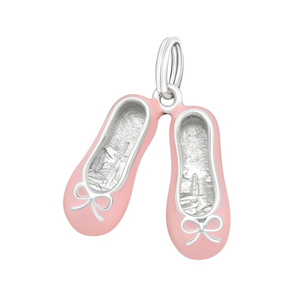 Ballet Shoe Charm - Etsy