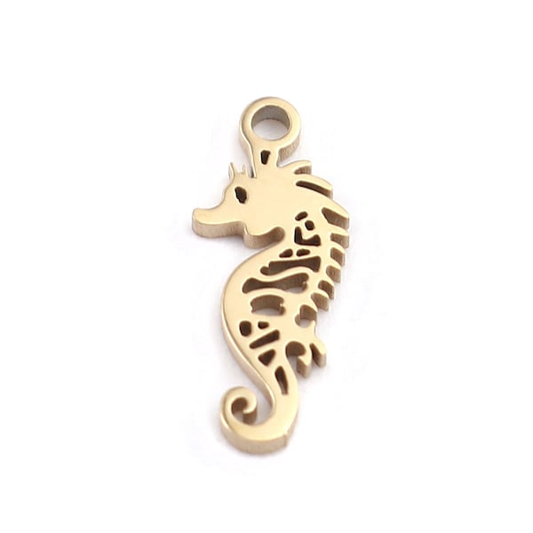 Seahorse Charm - Etsy