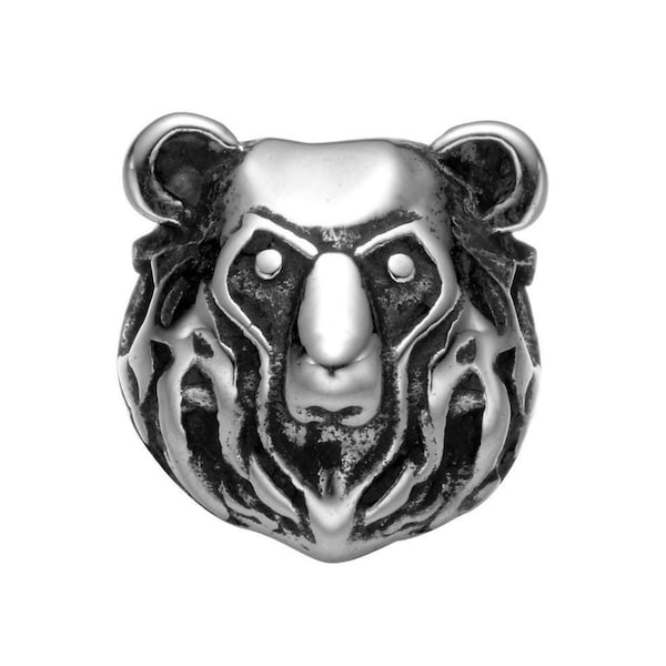 Stainless Steel Bear Jewelry - Etsy