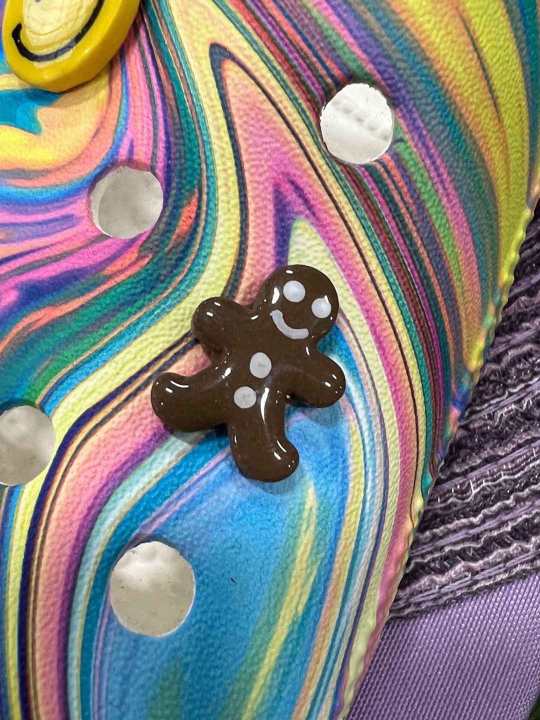 Gingerbread Croc Charms, Clay Croc Charms, Croc Shoes, Croc Accessories ...