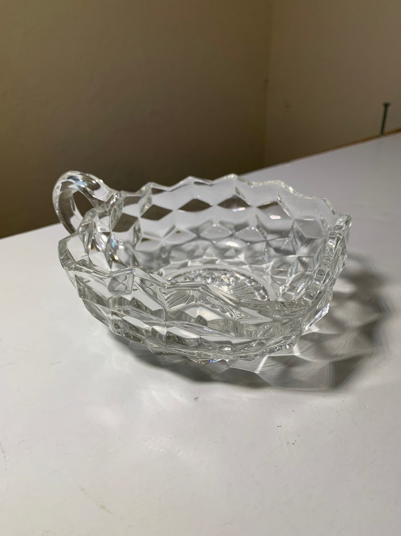 American Clear by Fostoria Square Fruit Nappy Bowl 5-1/2 X - Etsy