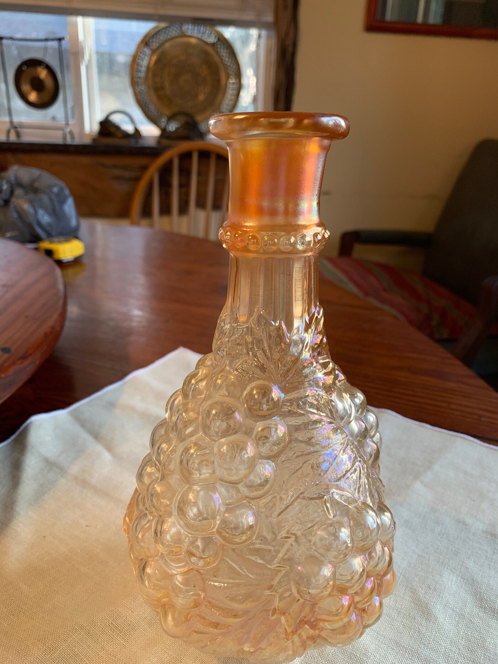 Depression Era Carnival Glass Marigold With Grape Pattern Includes ...