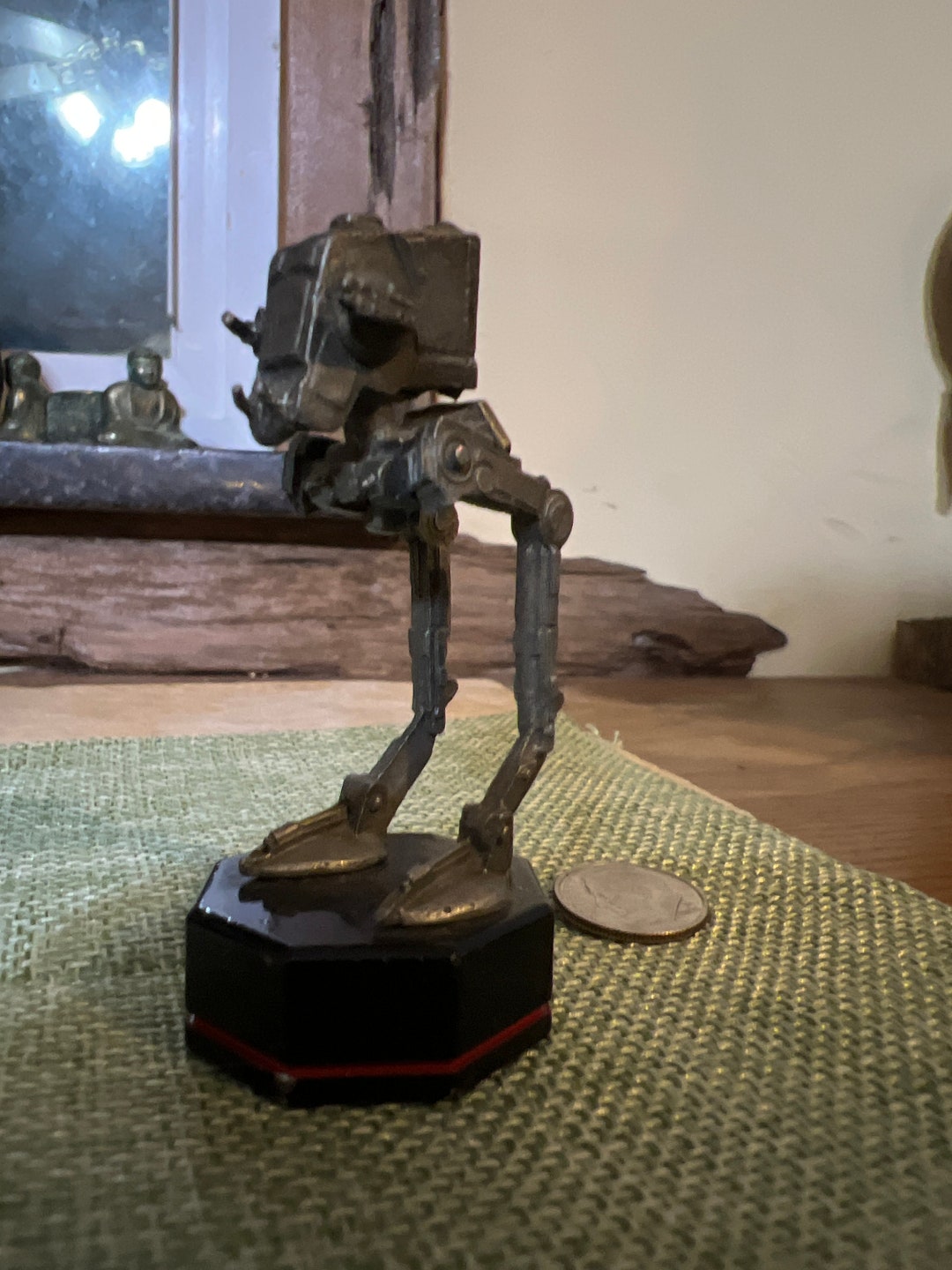 AT-ST Walker Rook Piece From Star Wars Chess Set by Danbury Mint 2-5/8T ...