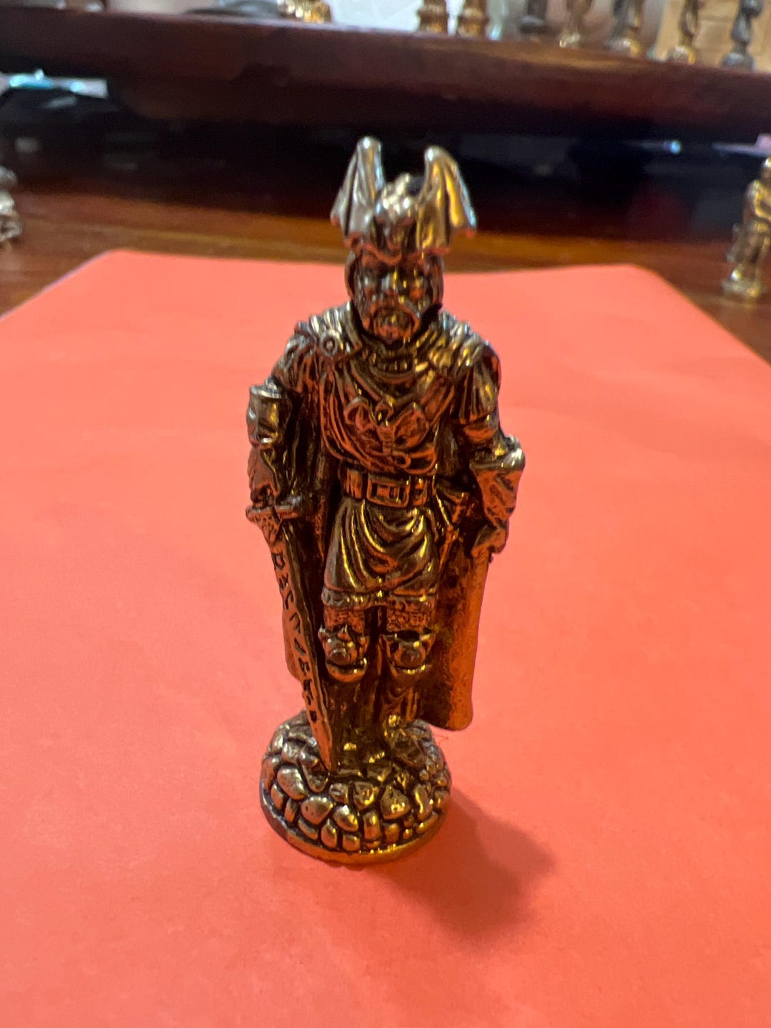 Gallo ‘92 Pewter King 2”T Finished in Goldtone - Etsy