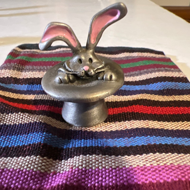 Pewter Rabbit - Etsy UK