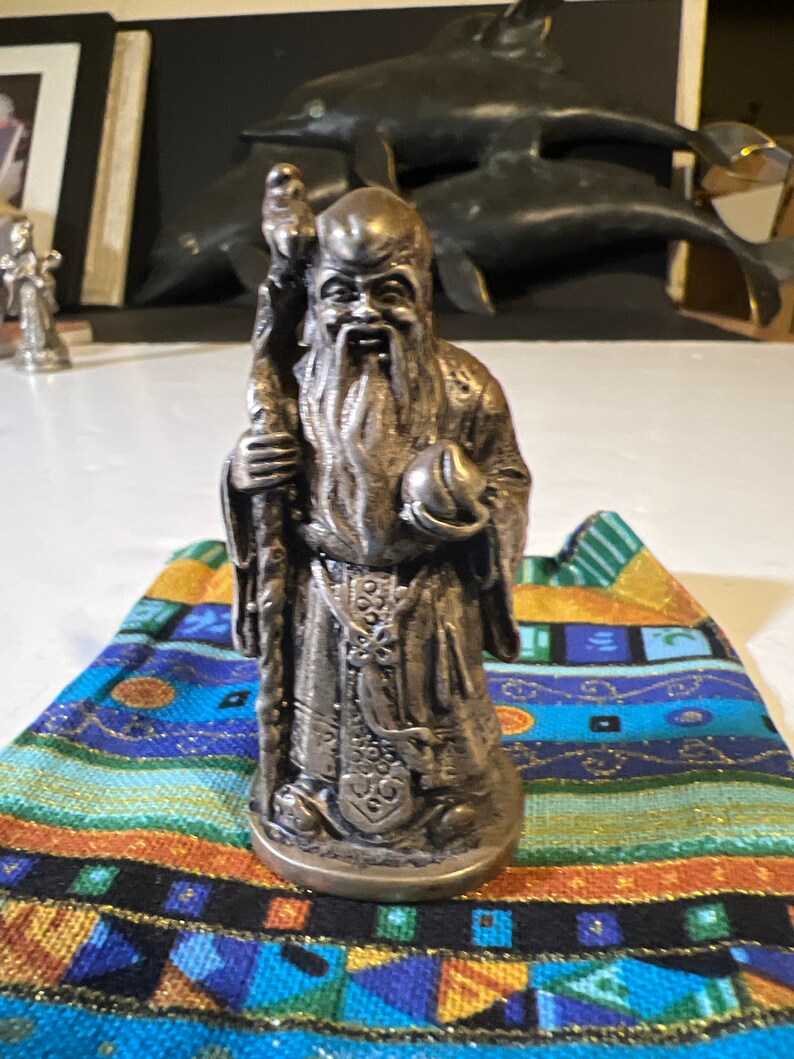 The Chinese God of Longevity, Shouxing 3”T - Etsy