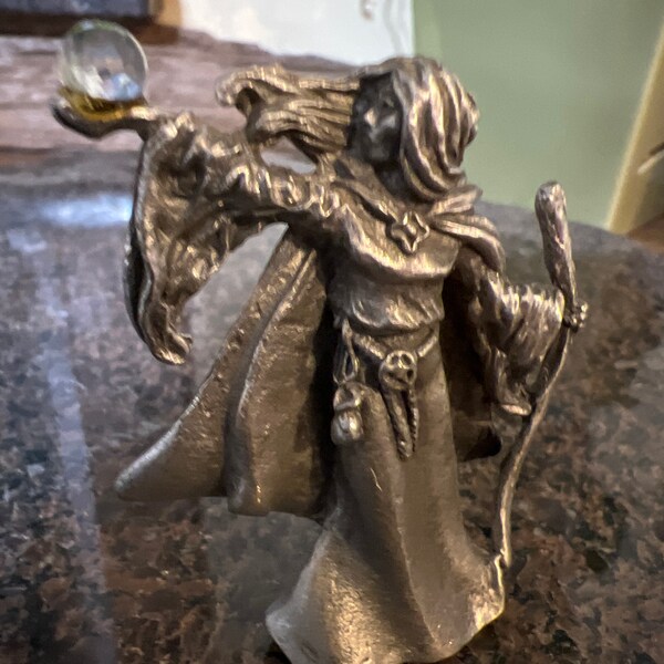 Pewter Figurine - Etsy