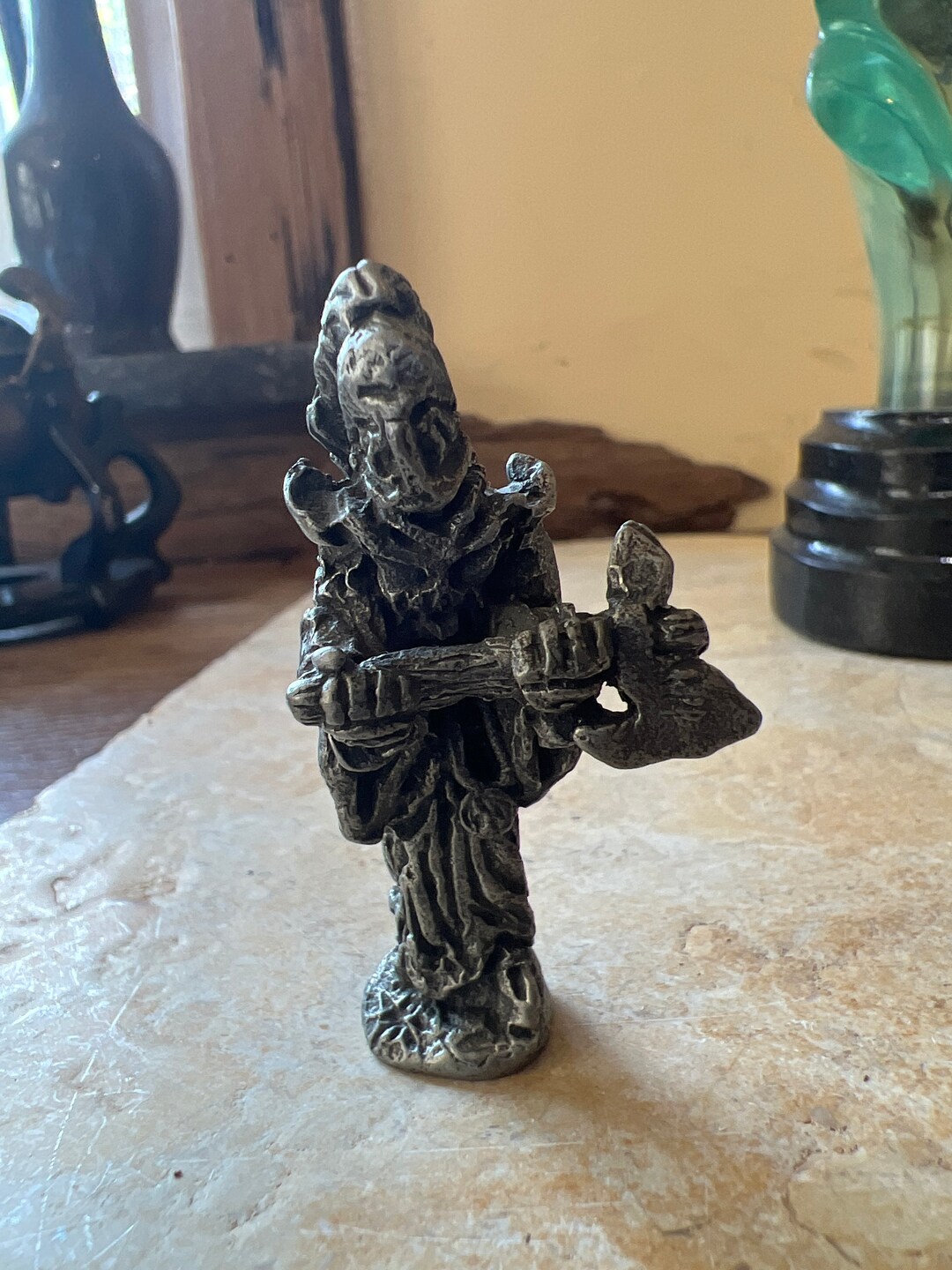 Vintage Medieval Knight Executioner Guard Pewter Fantasy Figure 2" - Etsy