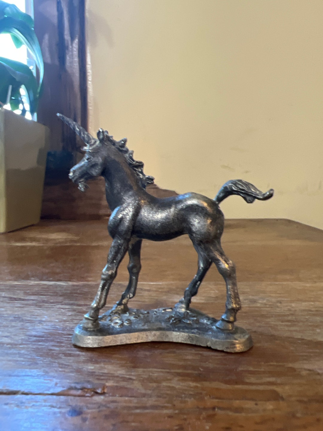 Young Unicorn Colt Perth Pewter 1979 2-3/4” X 2-1/2” X 1” - Etsy