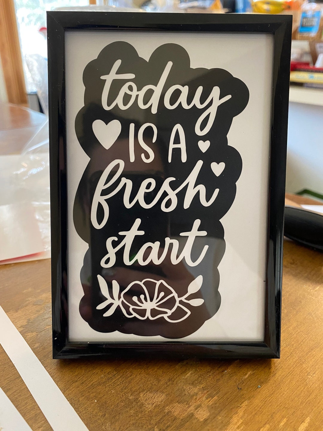 Today is a Fresh Start Sign - Etsy