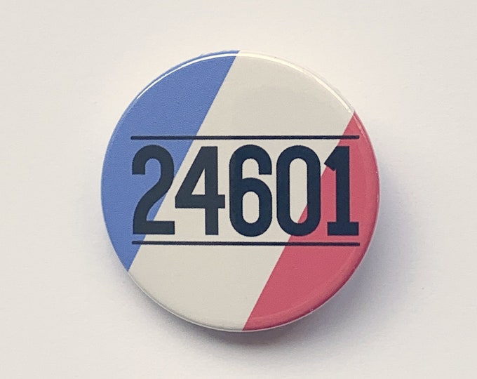 Les Miserable Musical Inspired Button/badge or Magnet 24601 - Etsy