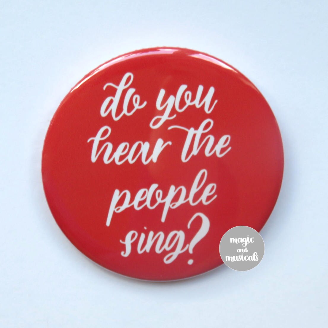 Les Miserables Musical Theatre Inspired Button/badge/pin or - Etsy