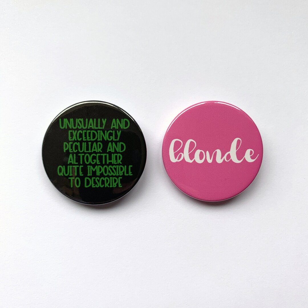 Wicked the Musical Inspired Buttons/badges or Magnets Double Pack ...
