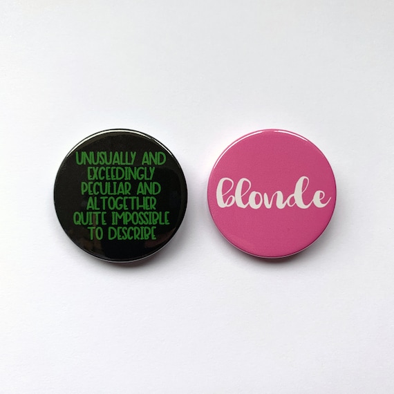 Wicked the Musical Inspired Buttons/badges or Magnets Double - Etsy