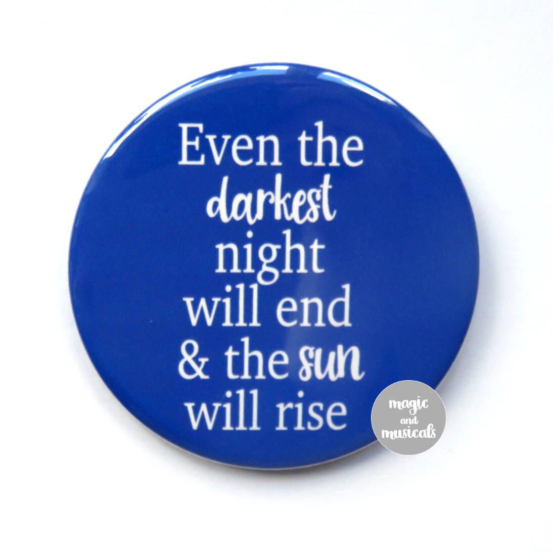 Les Miserables Musical Theatre Inspired Button/badge/pin or - Etsy