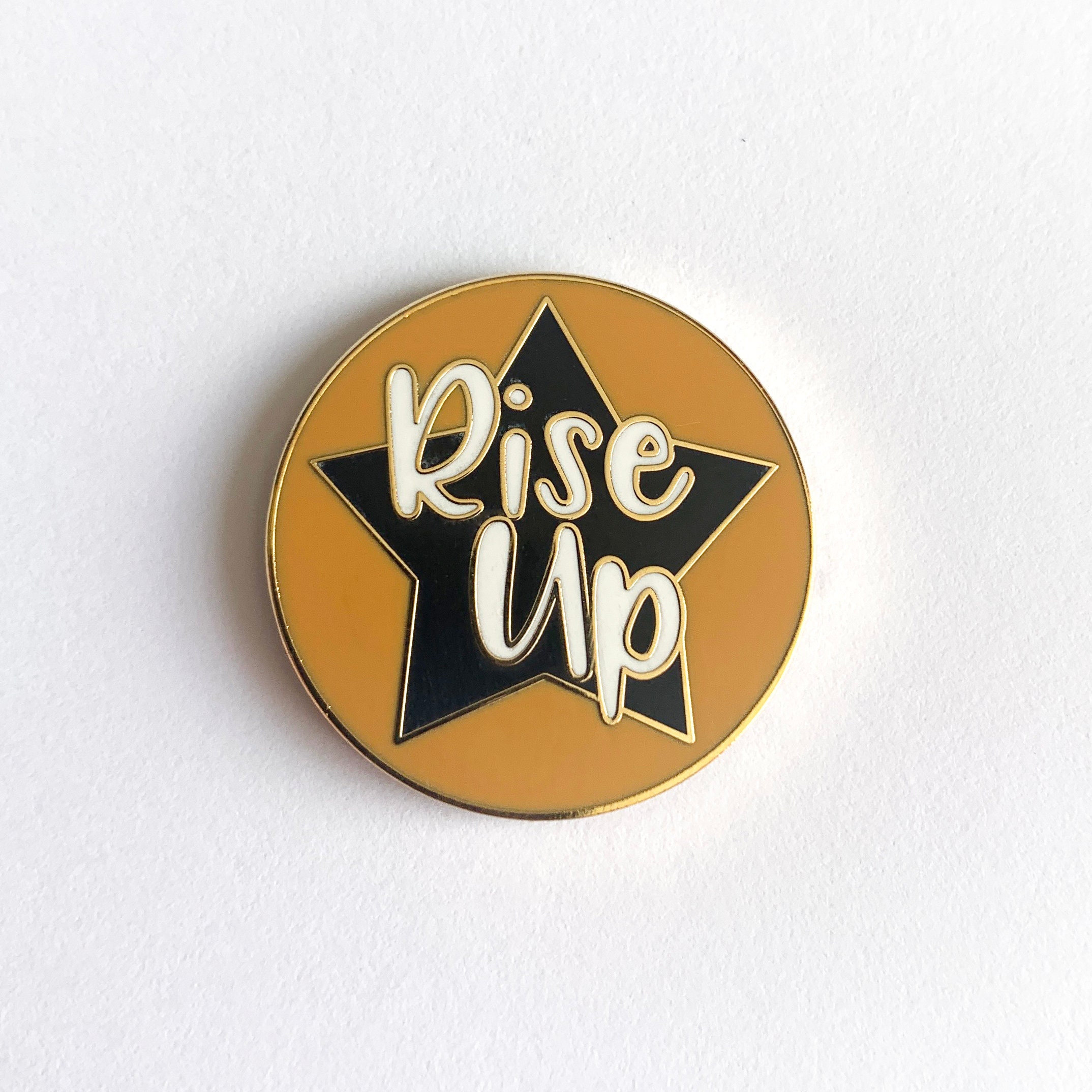 Hamilton Musical Inspired Hard Enamel Pin rise - Etsy UK