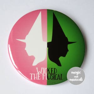 Wicked the Musical Inspired Button/badge or Magnet Bundle - Etsy UK
