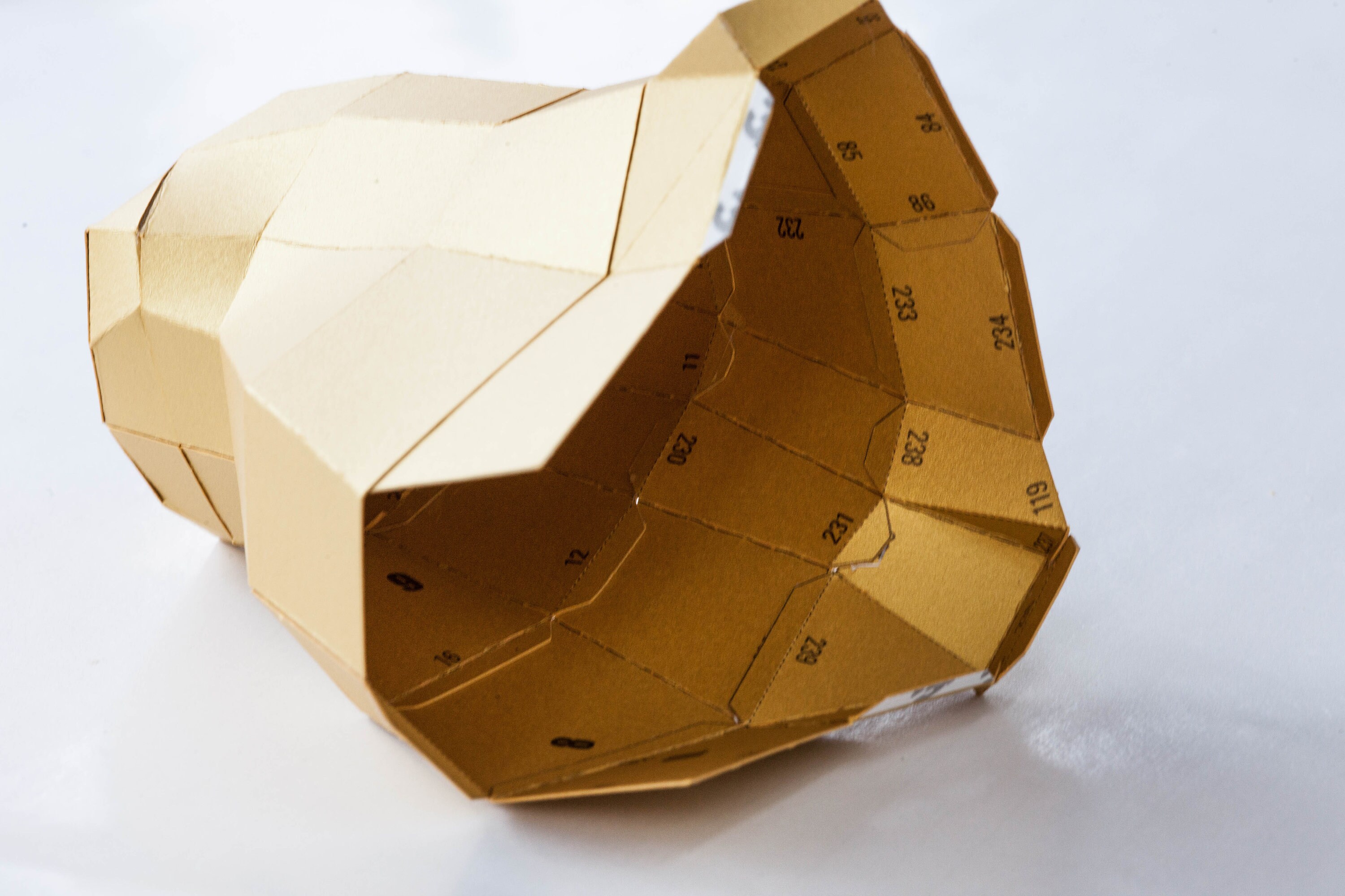 Papercraft UNICORN HEAD Papercraft Trophy DIY Papercraft Precut Kit ...