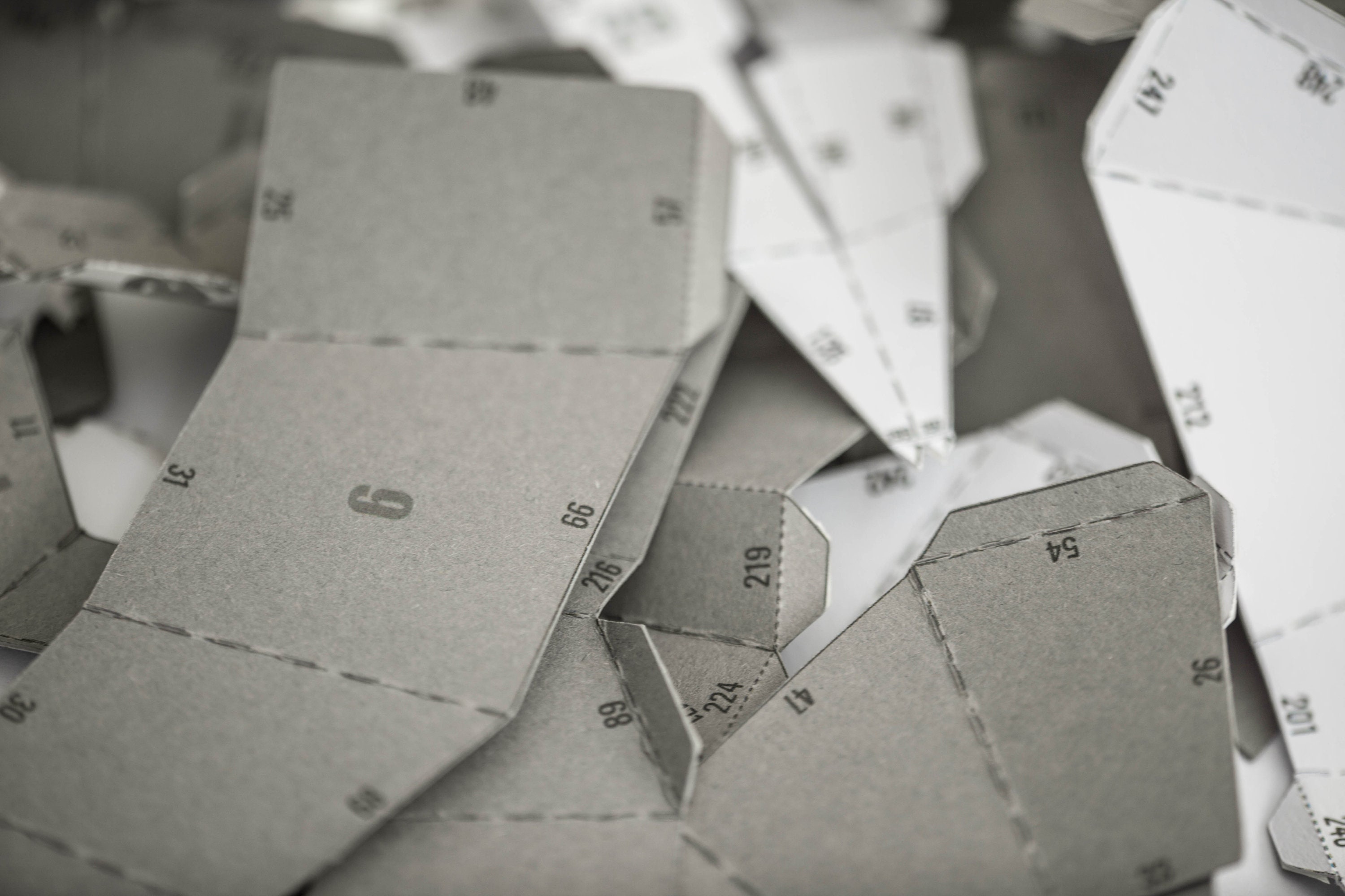 Hai PAPERCRAFT KIT Papercraft Hai Papier Modell Hai DIY Papercraft Hai ...