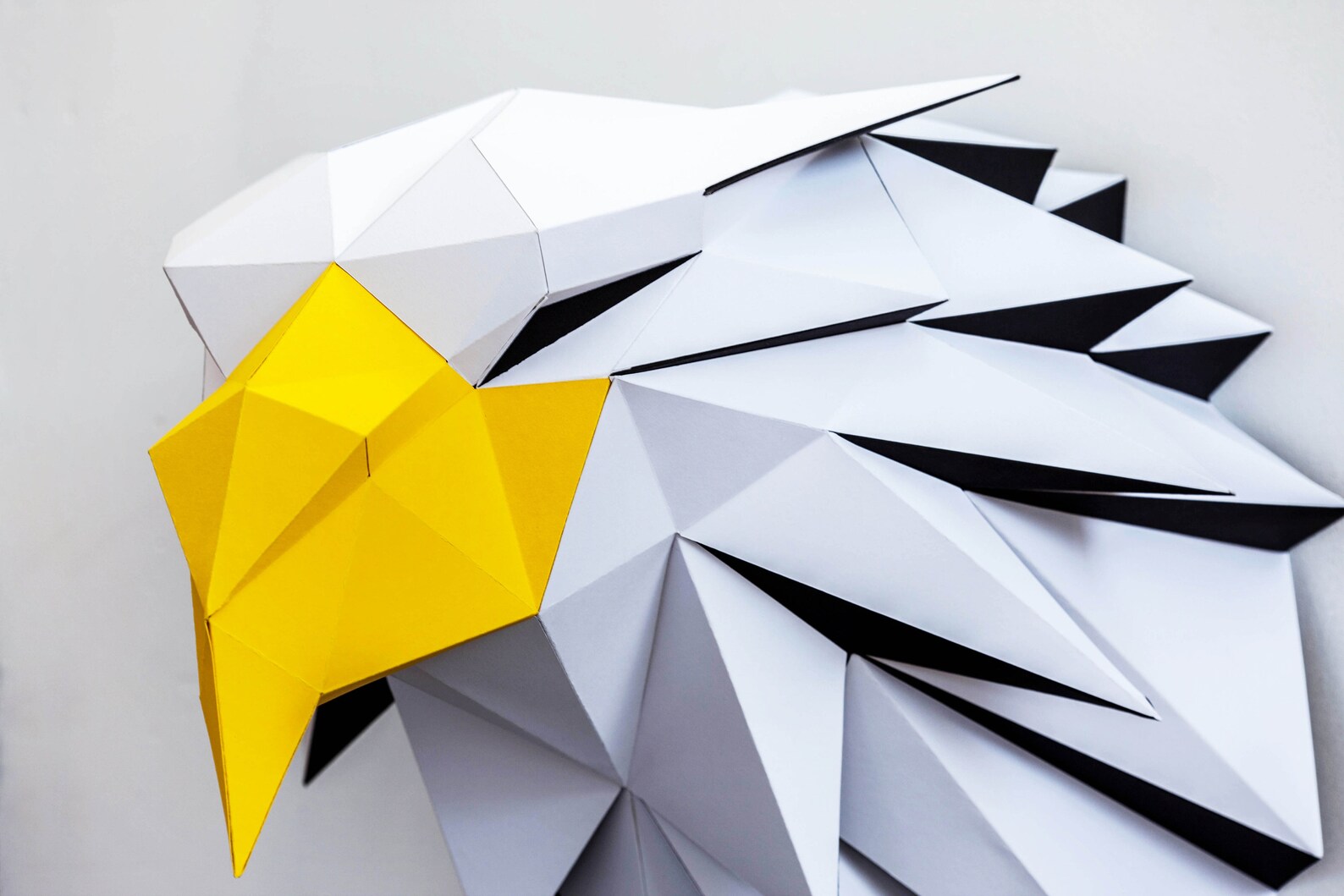 Papercraft Eagle Papercraft KIT Precut XL Version, Paper Model DIY ...