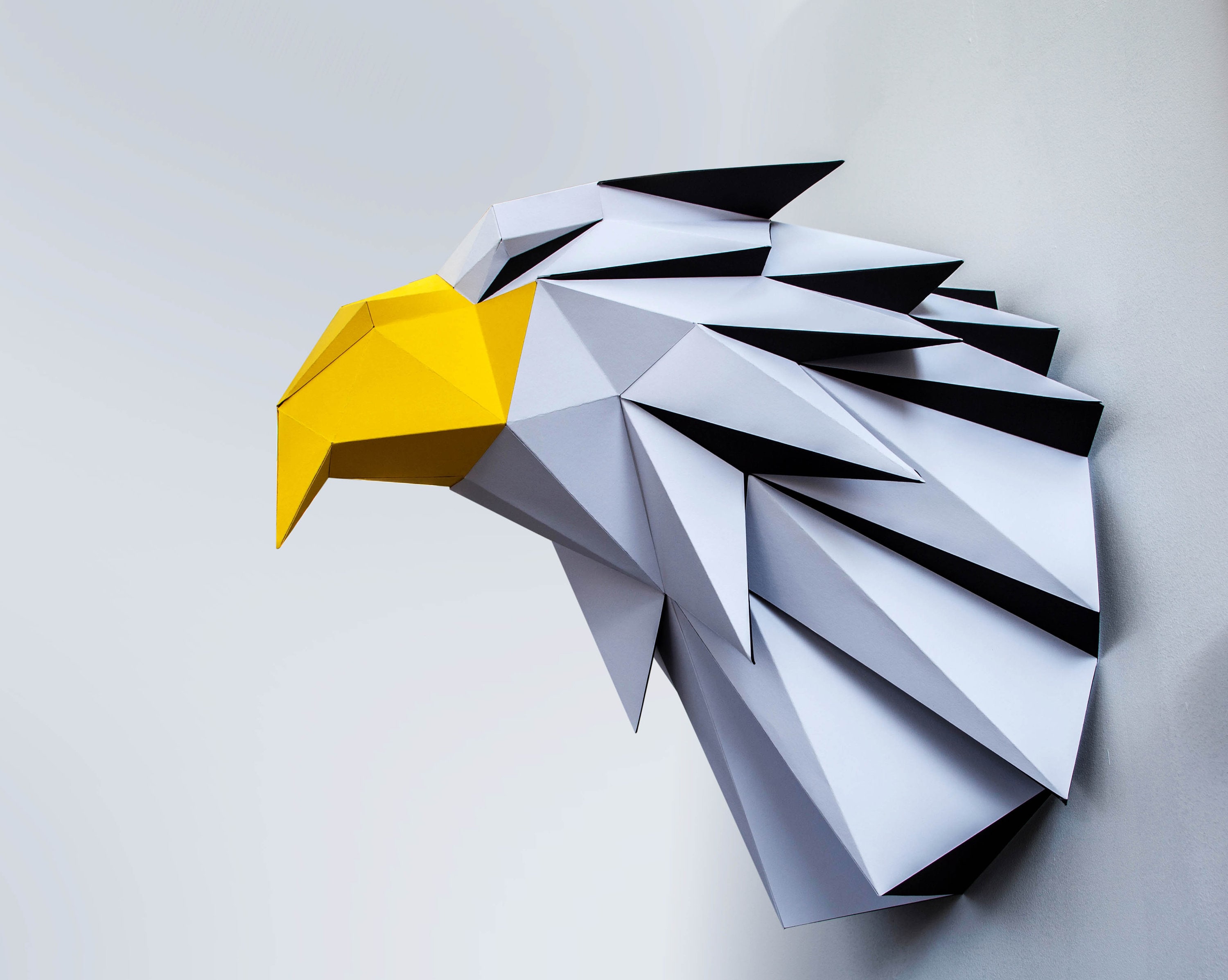 Eagle Papercraft Precut KIT, Paper Model DIY Paper Craft Royal Eagle ...