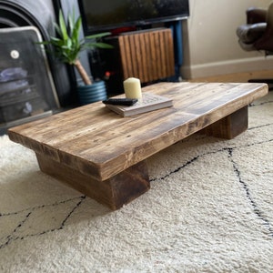 Low Coffee Table - Etsy
