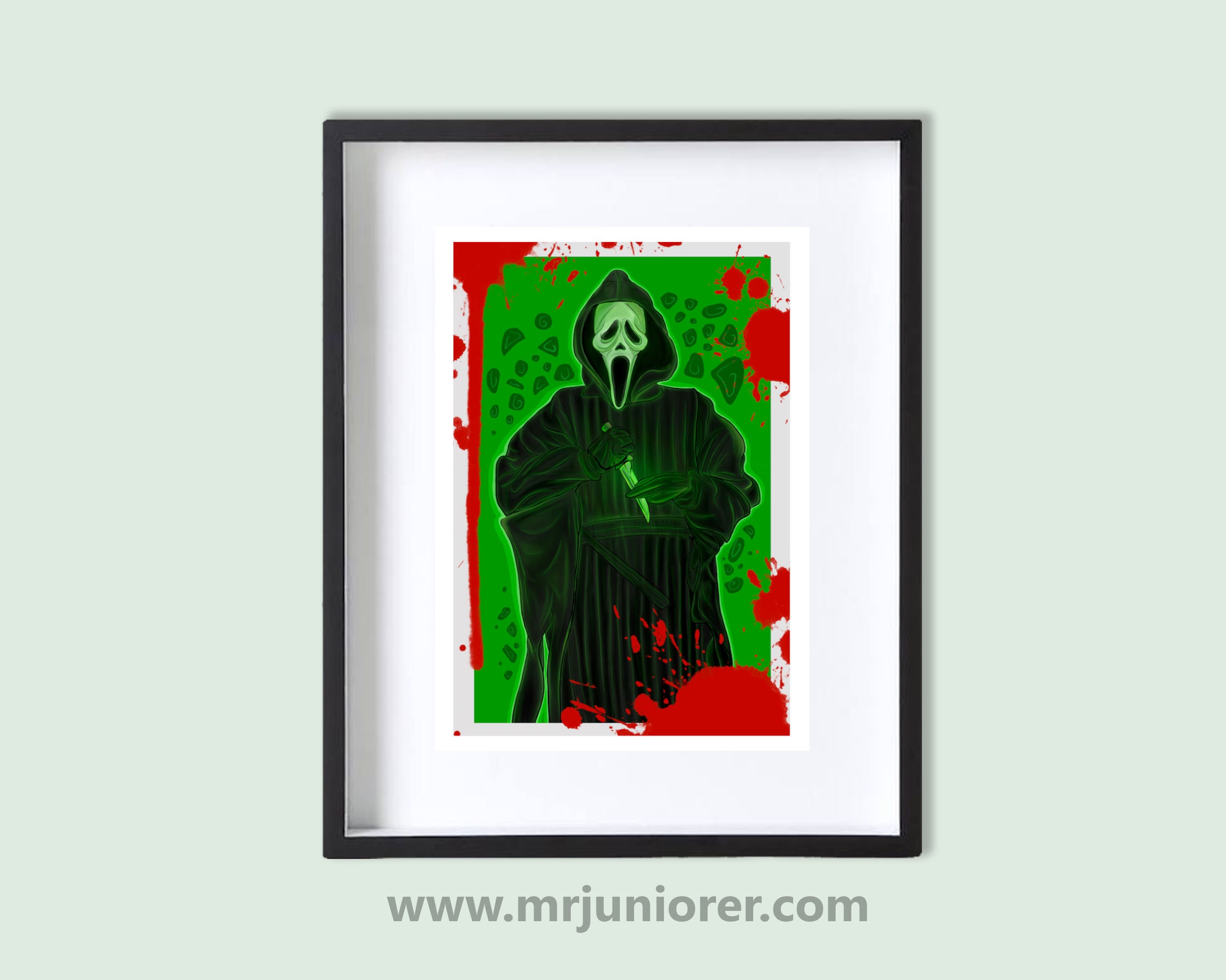 Horror and Slasher ART PRINTS, Slasher Fan Prints, Horror Movie Prints ...