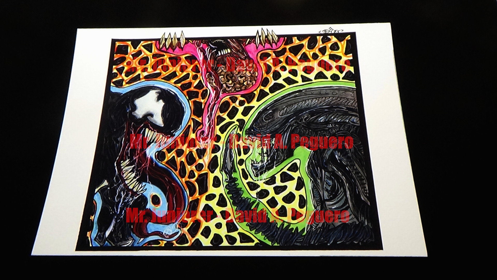 Drooling Competition ART PRINT, Venom, Licker, Alien, Monsters ...