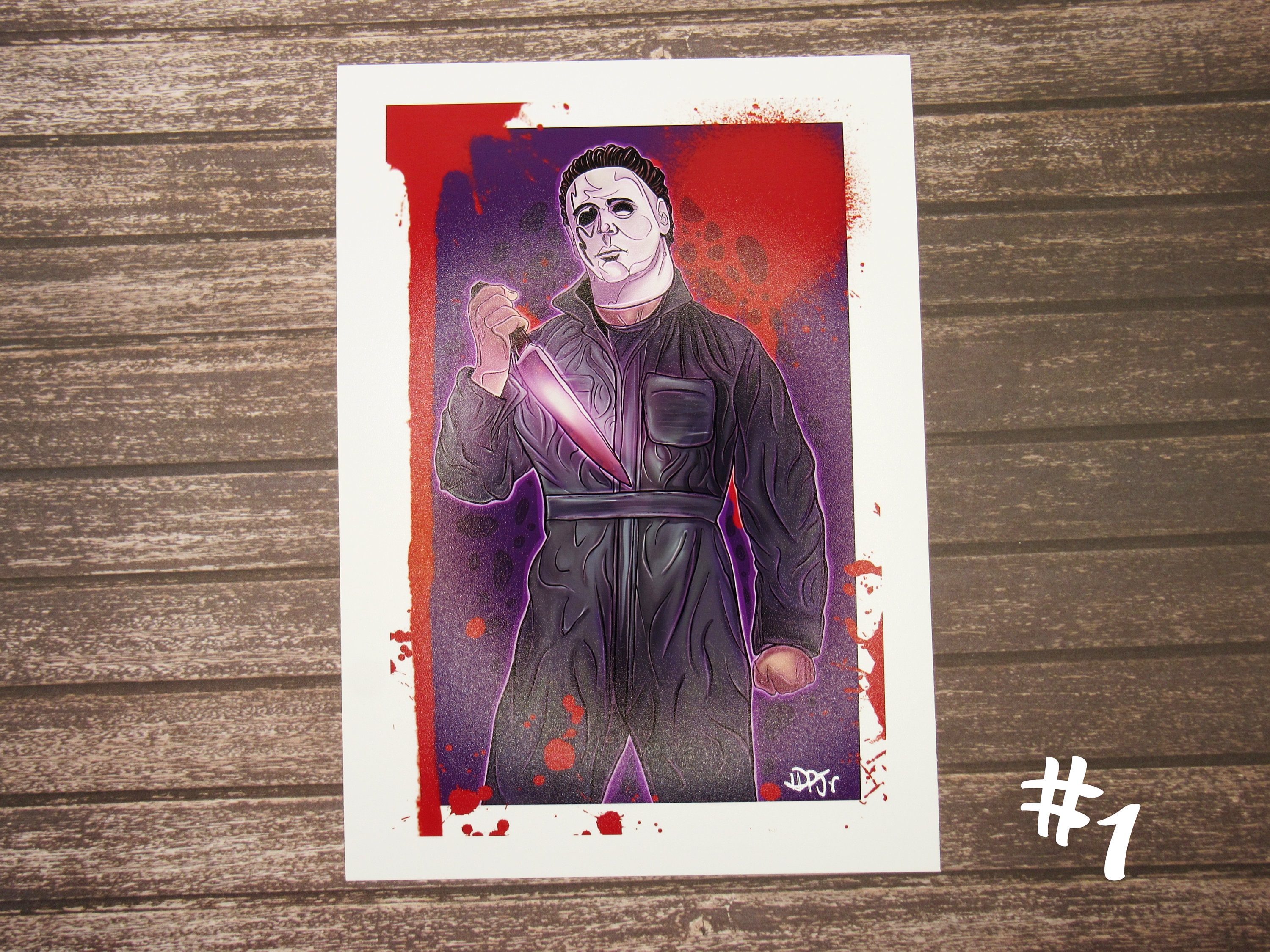 Horror and Slasher ART PRINTS, Slasher Fan Prints, Horror Movie Prints ...