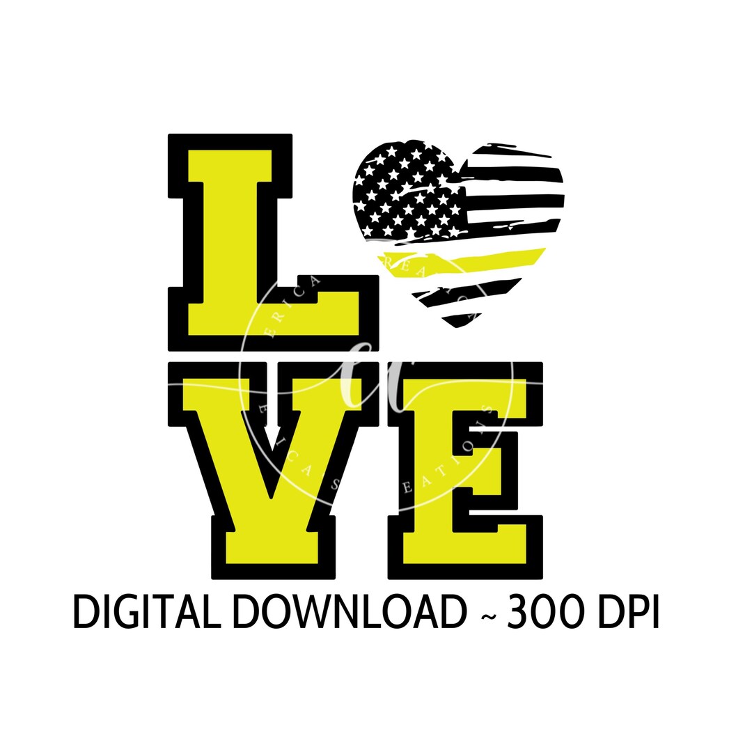 Love Dispatcher Heart, Digital Download - Etsy