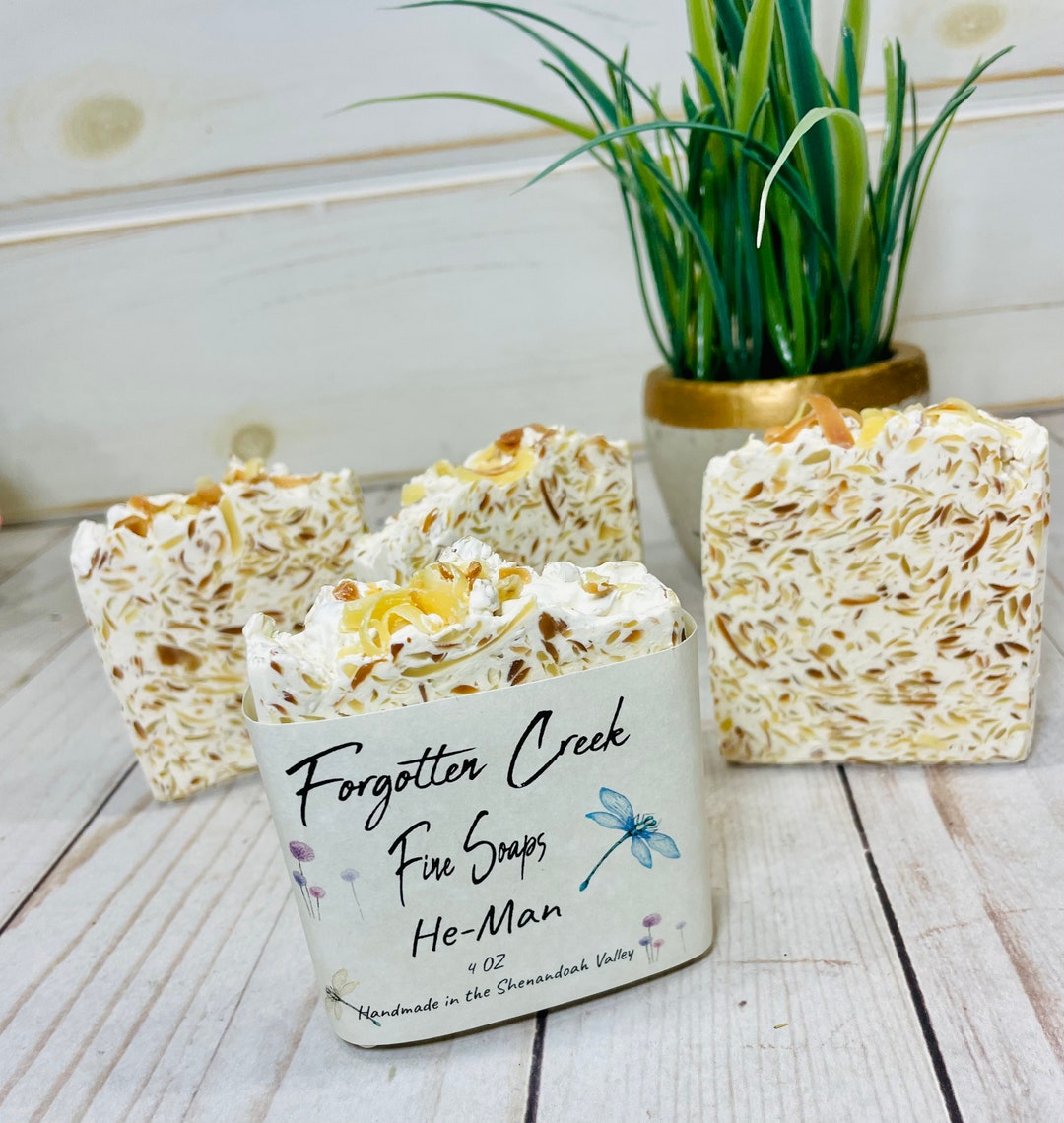 He-man Goats Milk Soap//handmadesoap/essential Oils/muscular Man/strong ...