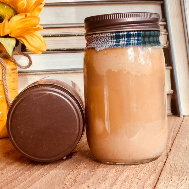 Hillbilly Homebrew Pure Organic Soy Candle /large Pint 16 Oz/ Half Pint ...