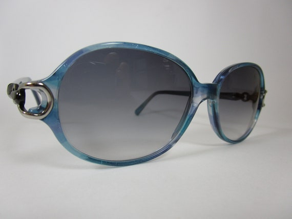 Sandra Gruber Reboco vintage sunglasses oval celluloi… - Gem