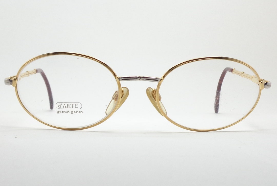 Gerald Genta Eyeglasses Pantos Colour Gold Silver Made in Italy - Etsy