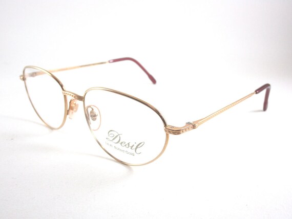 Desil Riviera 2 vintage eyeglasses Made in Italy 14 K… - Gem
