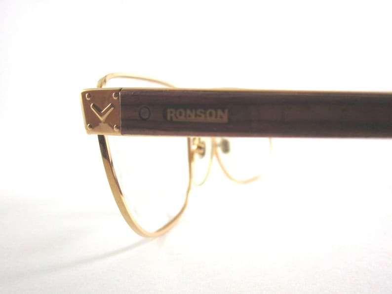 Ronson RS19 Col.1 Vintage Eyeglasses Wood - Etsy