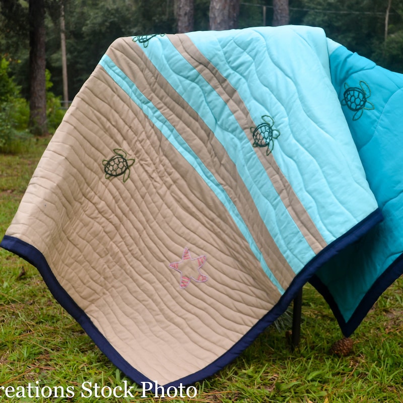 Turtle Quilt - Etsy