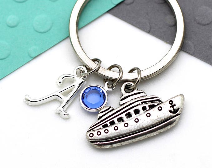 Cruise Ship Gifts, Cruise Ship Keychain, Sailor Gift, Ship Keyring ...