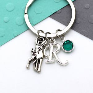 Personalised Doe Keychain, Always, Custom Silver Doe Patronus Keyring ...