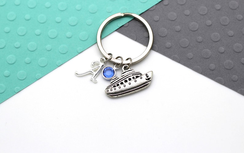 Cruise Travel Personalised Keychain Cruise Ship Custom - Etsy
