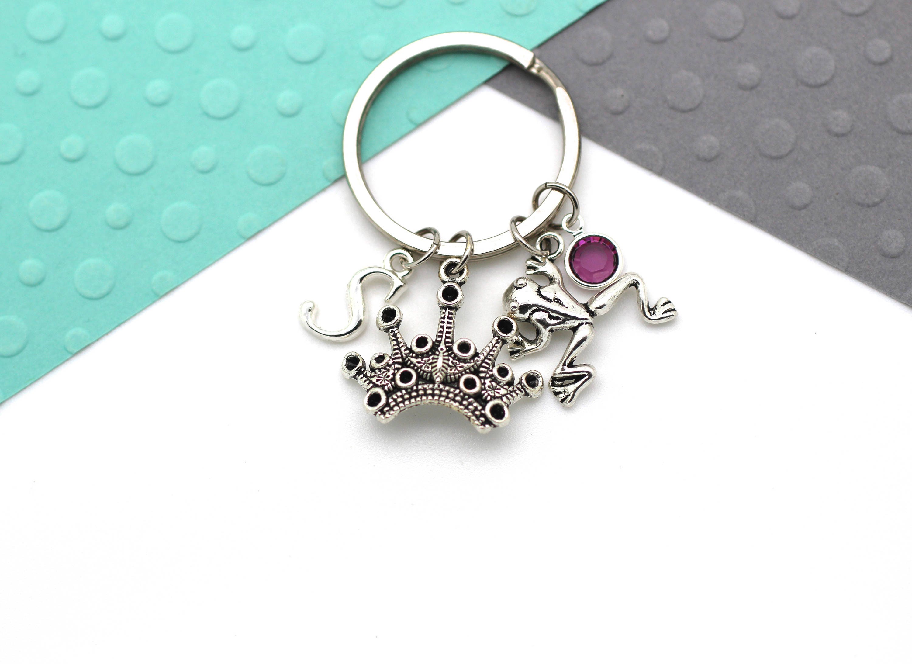 Personalised Frog Prince Keychain Custom Fairytale Princess | Etsy