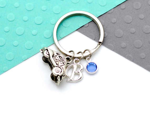 Personalised Car Keychain Car Custom Keyring Personalized - Etsy