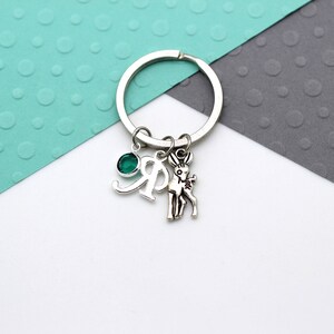 Personalised Doe Keychain, Always, Custom Silver Doe Patronus Keyring ...