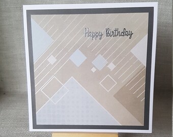 Shapes Birthday Card - Etsy UK