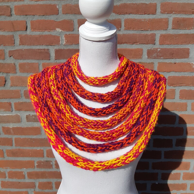Fire Scarf - Etsy