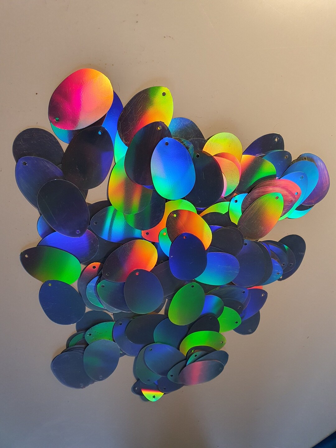 Iridescent Sequins.shimmering Sequins.unicorn Sequins.giant Sequins ...