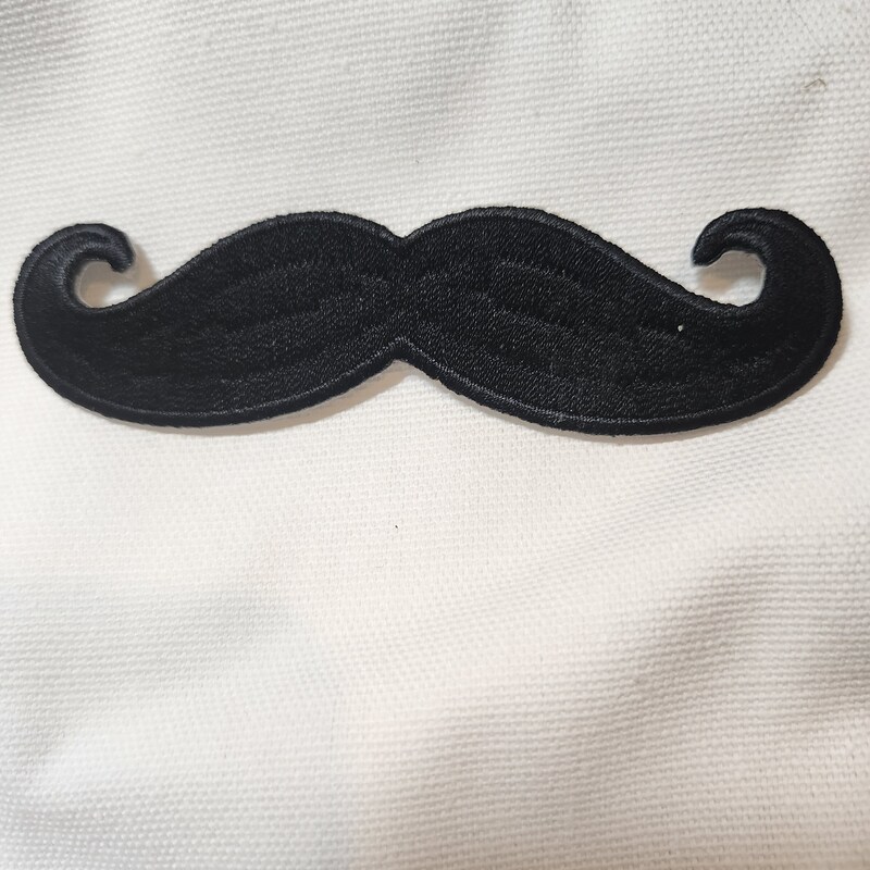 Mustache Iron On - Etsy