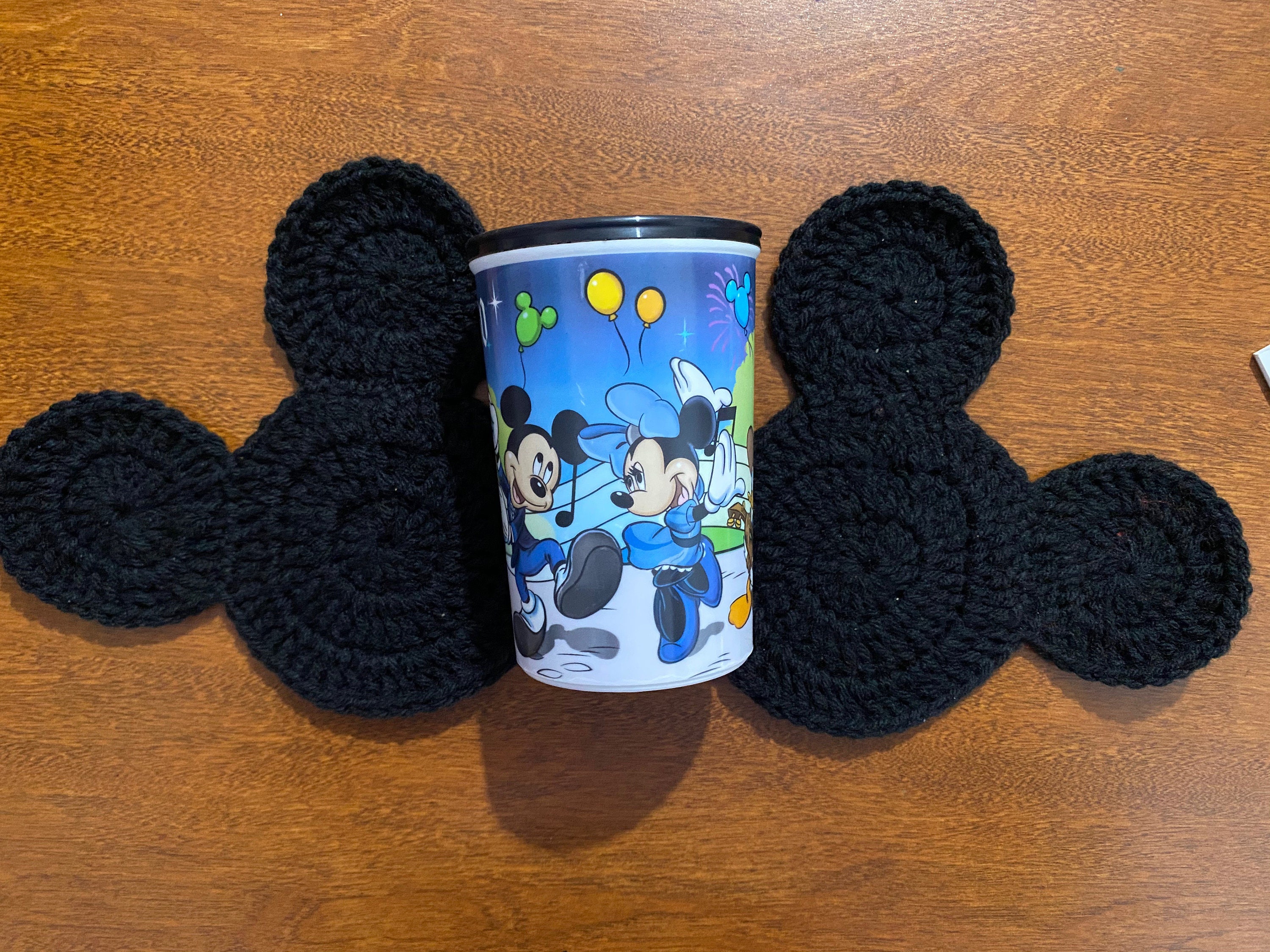 7” Mickey Coaster. Set of 2 - Etsy