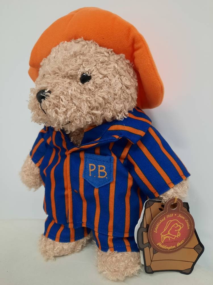 Paddington Bear in Pajamas Paddington Bear in Pajamas - Etsy UK